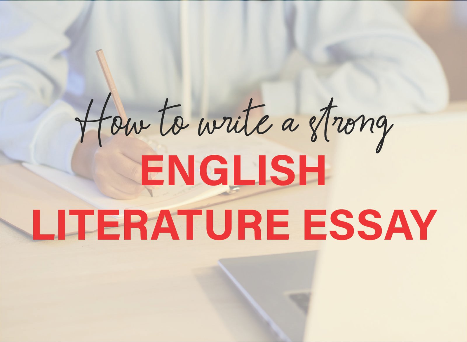 How to Analyze a Novel in English Literature
